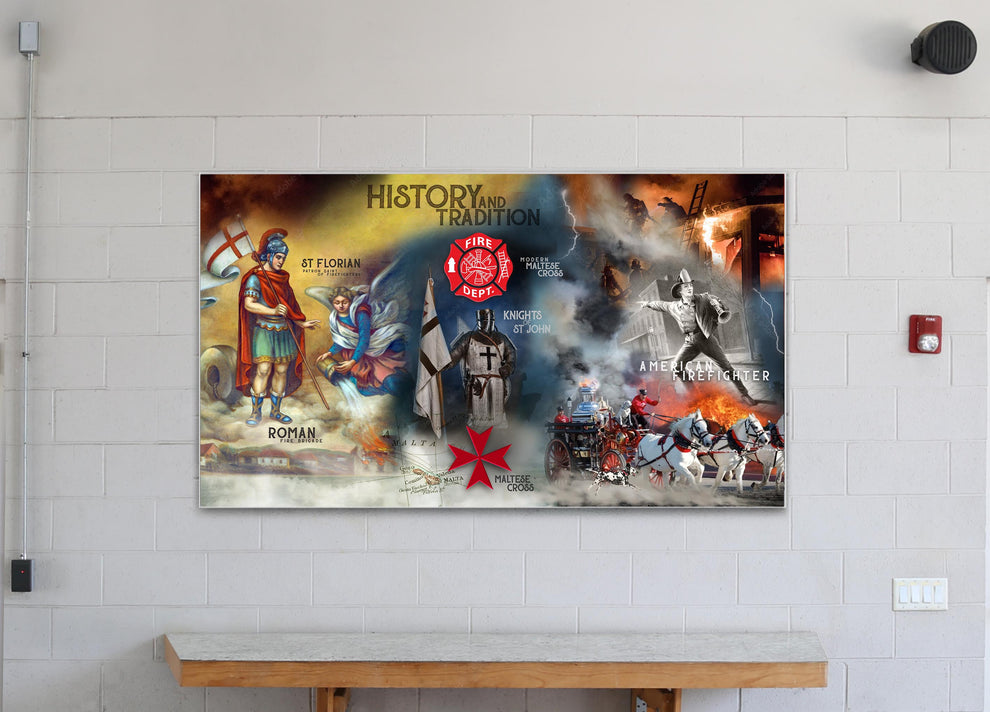Firehouse Wall Graphics – Honor Graphics